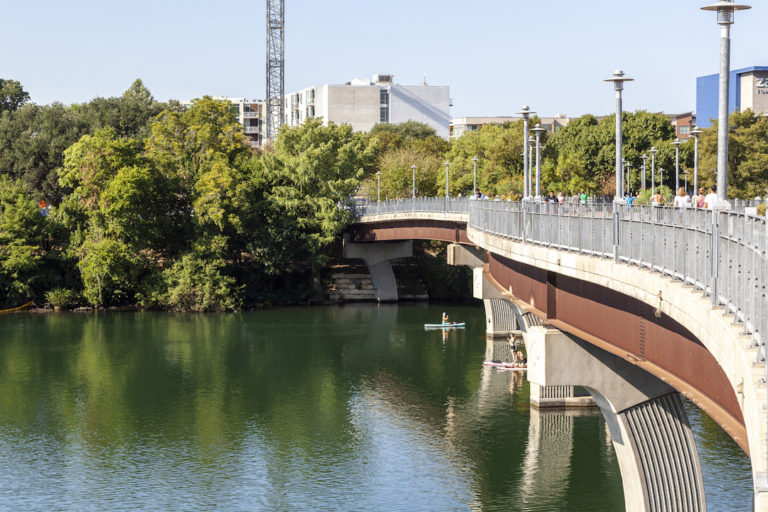 James D. Pfluger Pedestrian Bridge – Guide To Austin Architecture
