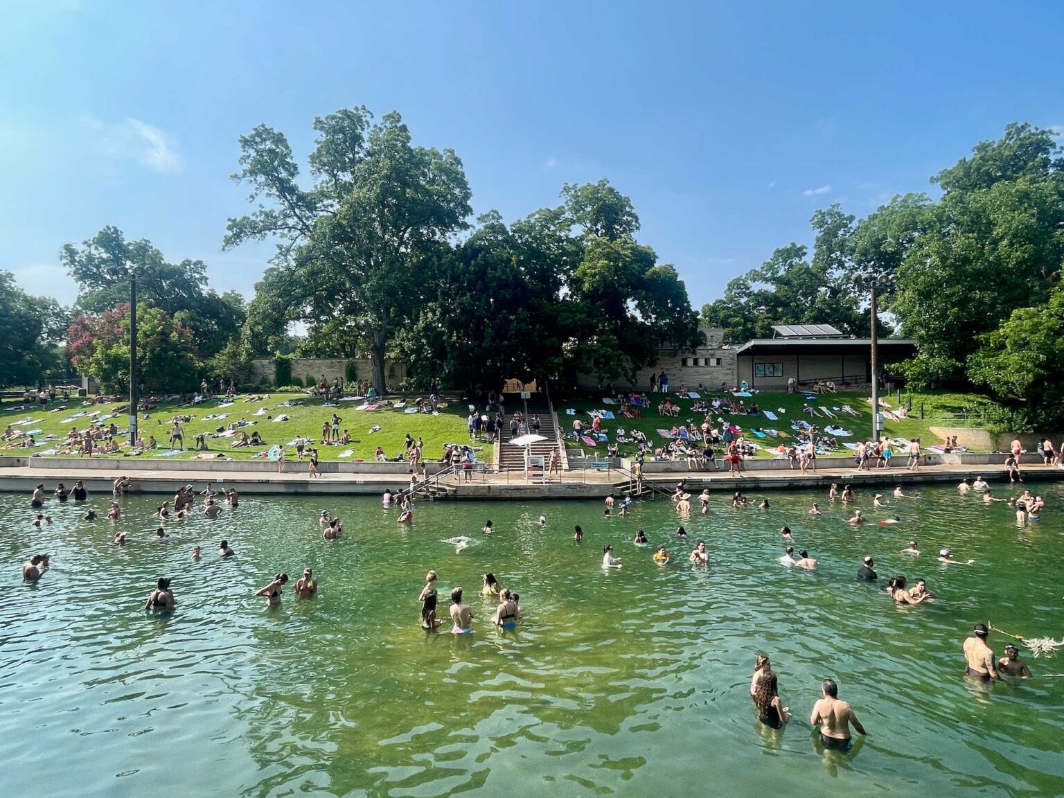 Barton Springs Municipal Pool – Guide To Austin Architecture